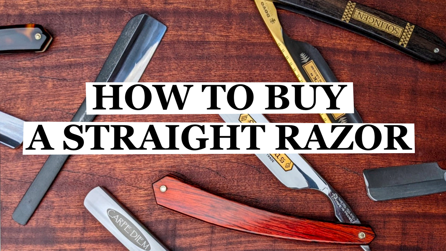 How to Shave with a Straight Razor Part 1: 3 Steps for Preparation ...