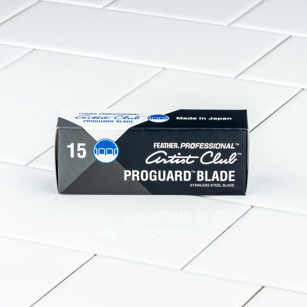 Feather Artist Club ProGuard Blades, Pack of 15 - Kent of Inglewood